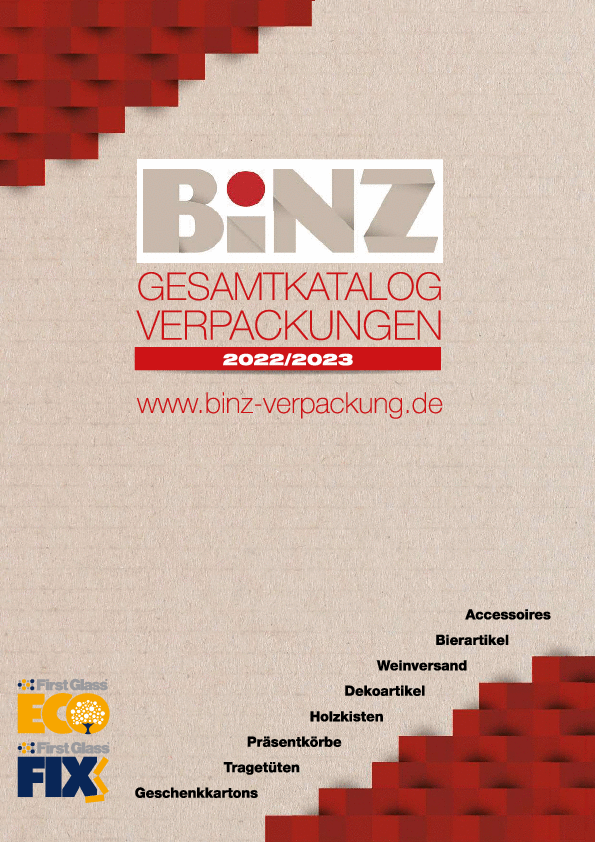 BINZ Industrievertretung & Weinlogistik GmbH: Unser neuer BINZ-Katalog ... BINZ Industrievertretung & Weinlogistik GmbH: Unser neuer BINZ-Katalog ...